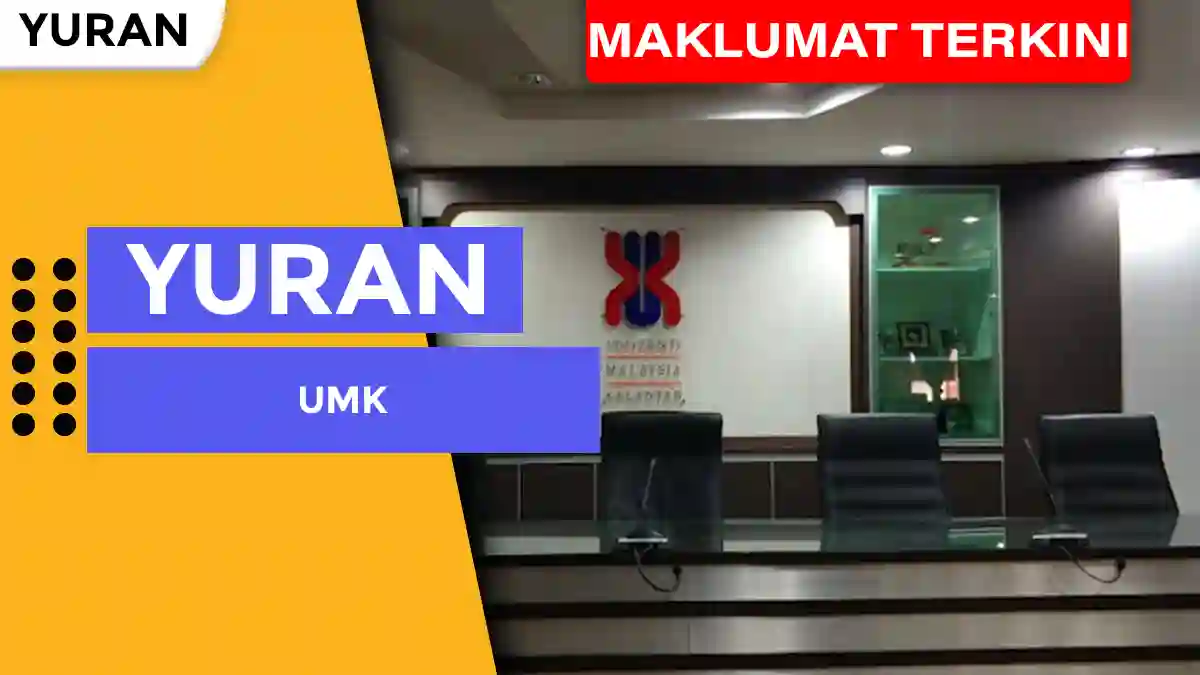 Yuran UMK 2025: Program, Cara Bayar & Syarat Kemasukan