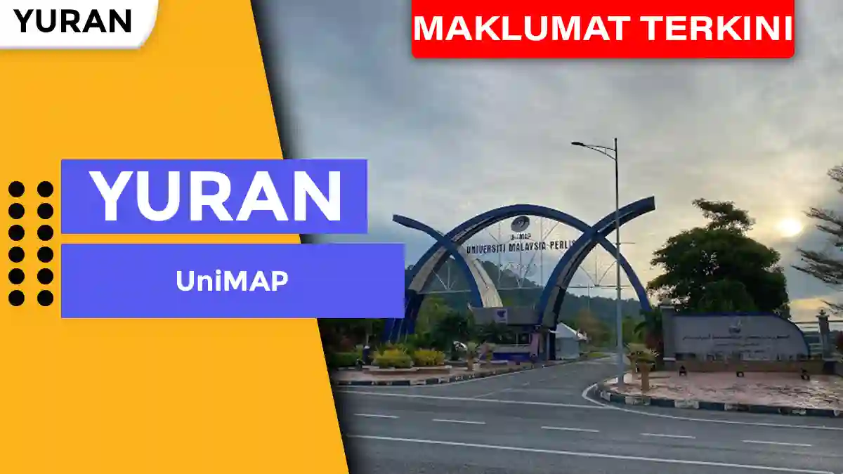 Yuran UniMAP 2025: Program & Syarat Kemasukan