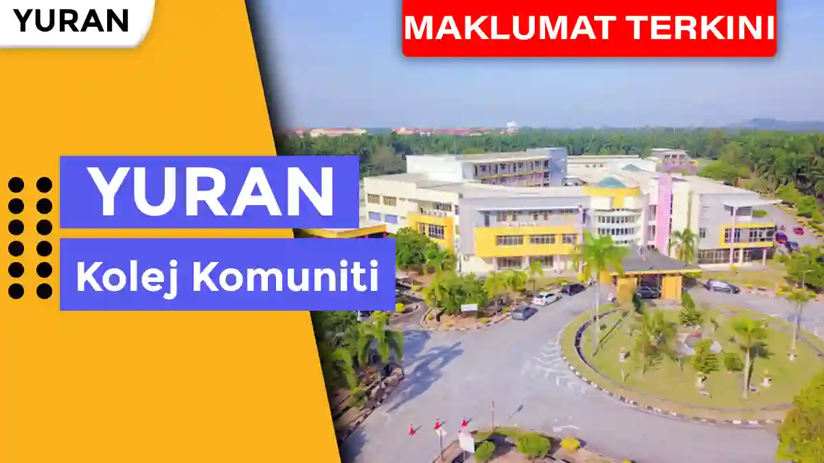 Yuran Kolej Komuniti 2025: Kemasukan dan Elaun