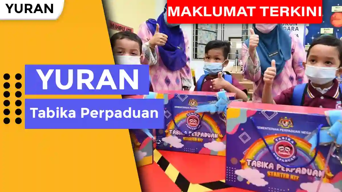 Yuran Tabika Perpaduan 2026: Syarat Kemasukan & Bantuan